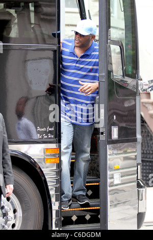 Tyler Perry on the set of 'For Colored Girls Who Have Considered ...