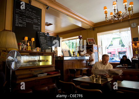 Remor Cafe in Geneva Stock Photo - Alamy