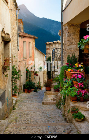 France, Alpes Maritimes, St Agnes, village in the sky, labelled Les ...