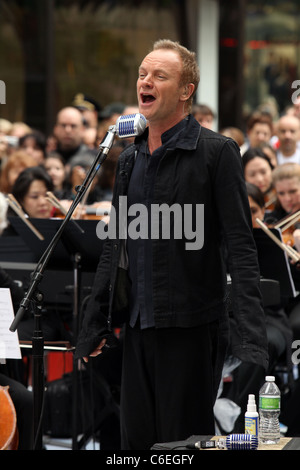 Sting aka Gordon Sumner performing live in Moscow Moscow, Russia - 15. ...
