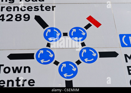 The Magic Roundabout Swindon England UK Stock Photo - Alamy