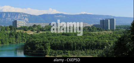 Lignon tower buildings, Geneva, Switzerland Stock Photo - Alamy