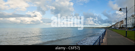 View of the Promenade, Filey, North Yorkshire Stock Photo - Alamy