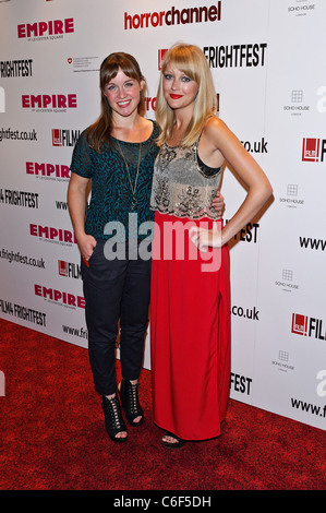 Elen Rhys and Scarlett Alice Johnson attend the World Premiere of Panic ...