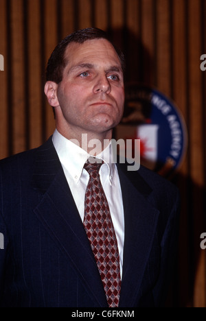 FBI Director Louis Freeh announces the arrest of double-agent Harold ...