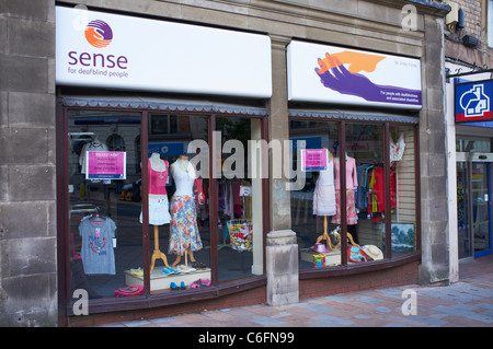 SENSE, sense, Charity Shop, for deaf and blind, logo, sign, Hunstanton ...