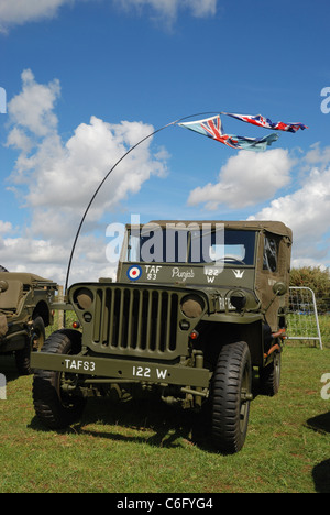 MILITARY JEEP RAF Stock Photo - Alamy