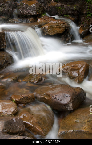 Kisdon Falls Waterfall, Keld, Yorkshire Dales, North Yorkshire, England ...