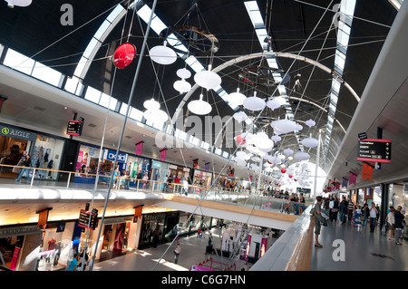 Calais France Cite Europe People Shopping In Carrefour Supermarket ...