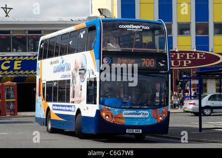 Double decker number 700 bus, the Stagecoach South Coastliner service ...