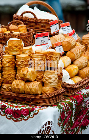 Smoked cheese traditional Polish smoked cheese Stock Photo - Alamy