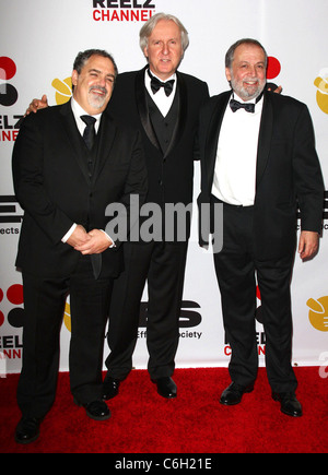 Jon Landau, James Cameron and Joe Letteri 8th Annual VES Awards held at ...