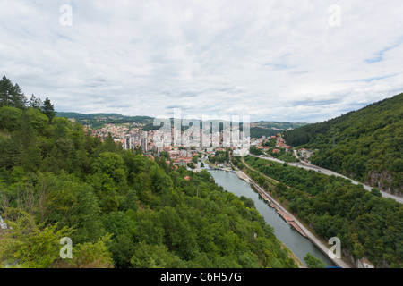 Town Uzice and Djetinja river, Serbia Stock Photo - Alamy