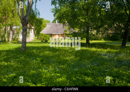 Muhu Museum at Koguva Village, Muhu Island, Estonia, Europe Stock Photo ...