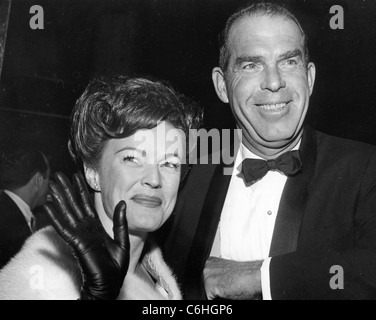 FRED MACMURRAY, with wife June Haver at their wedding Stock Photo - Alamy