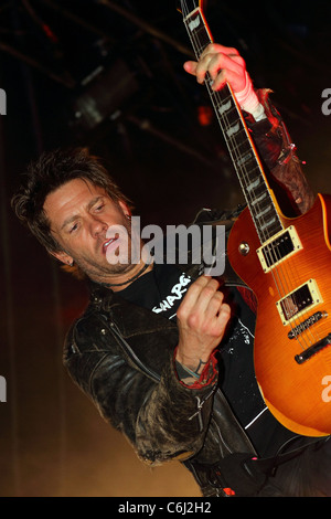 Rob Holliday of The Prodigy The Future Music Festival 2010 Adelaide ...