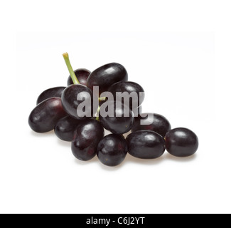 Black seedless grapes Stock Photo - Alamy