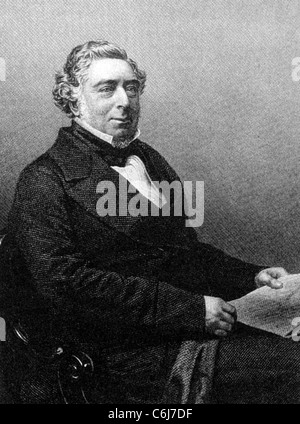 ROBERT STEPHENSON (1803-1859) English railway engineer designed the ...