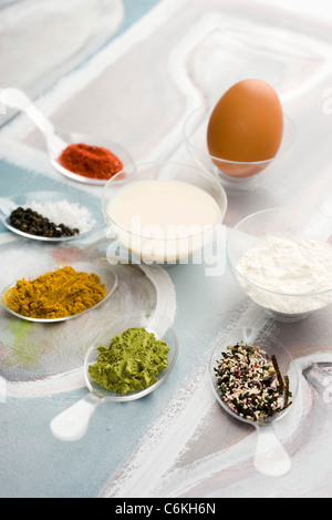 Assorted savory crepes Stock Photo - Alamy