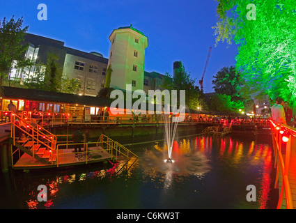 Rimini Bar at night, Zurich, Switzerland Stock Photo - Alamy