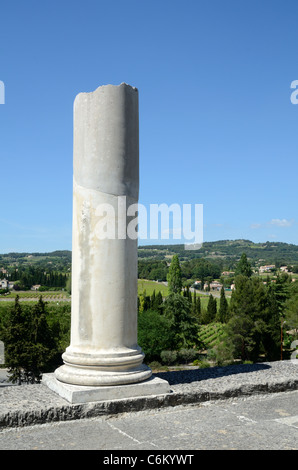view of the ancient theater of Vaison la Romaine in France Stock Photo ...