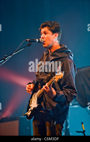 Jamie T performing at Brixton Academy. London, England - 05.02.10 ...
