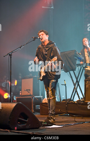 Jamie T performing at Brixton Academy. London, England - 05.02.10 ...