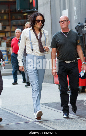 Russell Brand with Katy Perry's father Keith Hudson Friendly House's ...