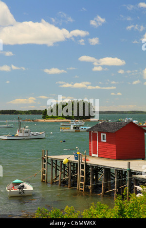 Beal's' island Maine USA Stock Photo - Alamy