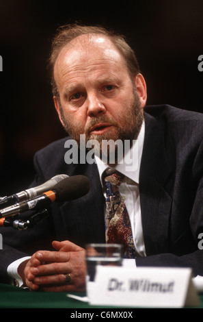 Ian Wilmut, of Scotland's Roslin Institute testifies in Congress March ...
