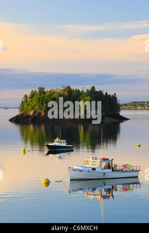 Harbor, Lubec, Maine, USA Stock Photo - Alamy