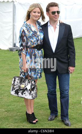 Holly Vallance, Nick Candy The Cartier International Polo Day at Guards ...