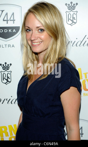 Sarah Baxendale Burn The Floor press night at the Shaftesbury Theatre ...