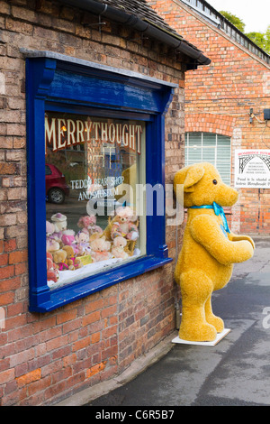 Merrythought Teddy Bear Shop in Ironbridge Stock Photo - Alamy