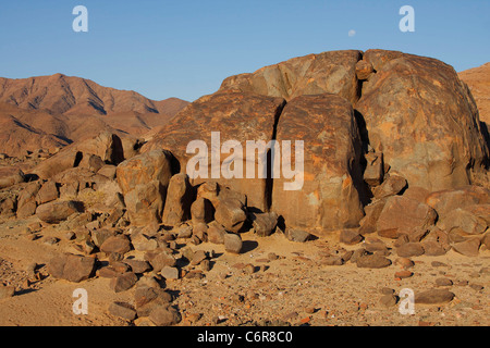 desert landscape with rocks Stock Photo - Alamy