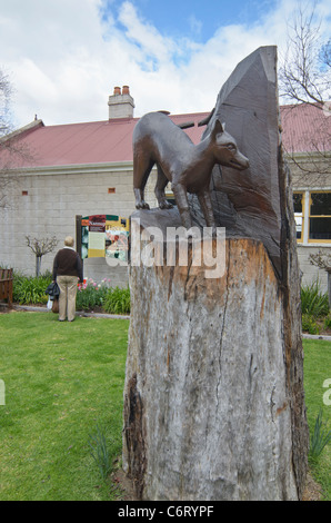 Statue of the Nannup Tiger in Nannup, Western Australia, Australia ...