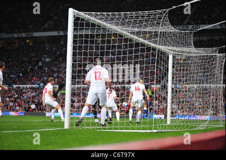 Action 2010 Unicef Soccer Aid charity football match at Old Trafford ...
