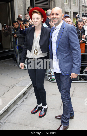 Elly Jackson and Ben Langmaid from La Roux The Ivor Novello Awards at ...