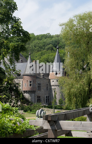 Castle in the town Spontin, Ardennes, Belgium Stock Photo - Alamy