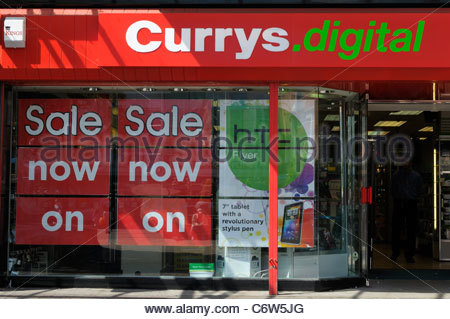 Currys Digital electrical goods store Liverpool city centre UK Stock ...