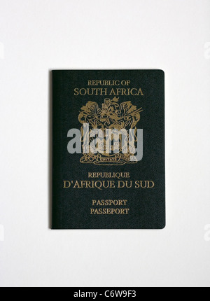 Republic of South Africa passport Stock Photo - Alamy