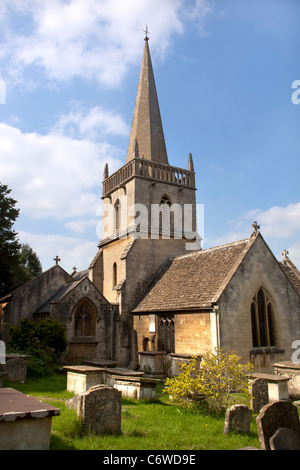 St Thomas Church Box Wiltshire Stock Photo - Alamy