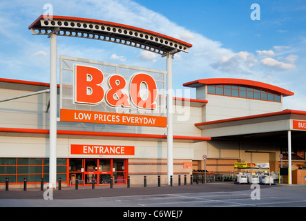 B&Q DIY store Stock Photo - Alamy