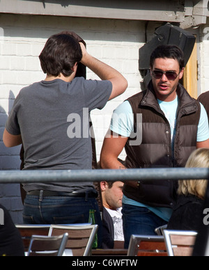 Jack Tweed and friends leaving home and heading to King William pub for ...