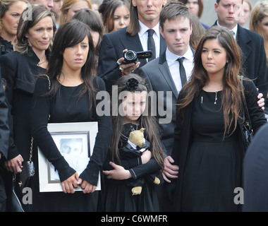 Lottie Ryan, Babette Ryan The funeral of RTE broadcaster Gerry Ryan at ...