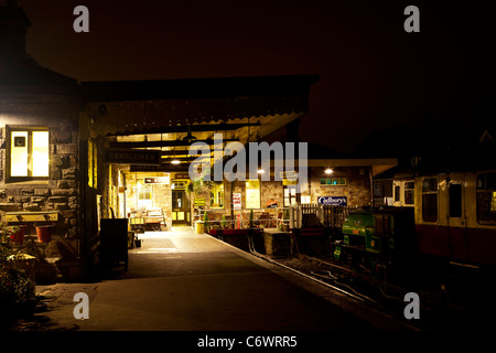 Bodmin General Station and Night Stock Photo - Alamy
