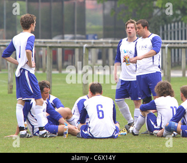 Jamie Lomas Charity football match, Hollyoaks v's HQ coaching ...