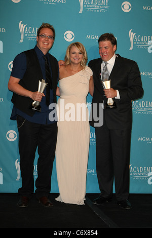 Frank Liddell, Miranda Lambert, Mike Wrucke The 45th Annual Academy of ...
