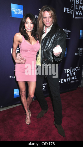 Maria Bierk and Sebastian Bach 9th Annual Tribeca Film Festival ...