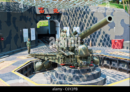 M1 240 mm Howitzer Cannon, Black Dragon, during a military drill ...